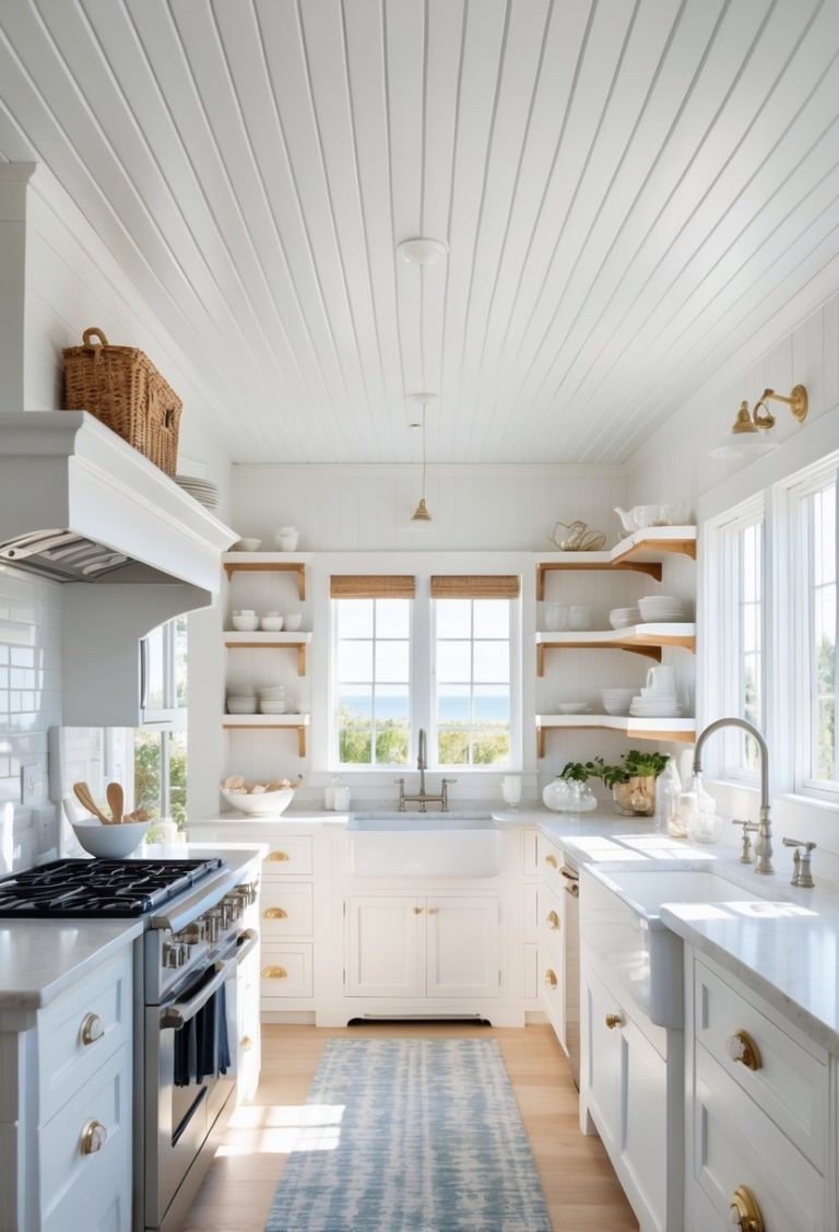 13 Coastal Farmhouse Kitchen Ideas for Beachside Charm - Homiloft