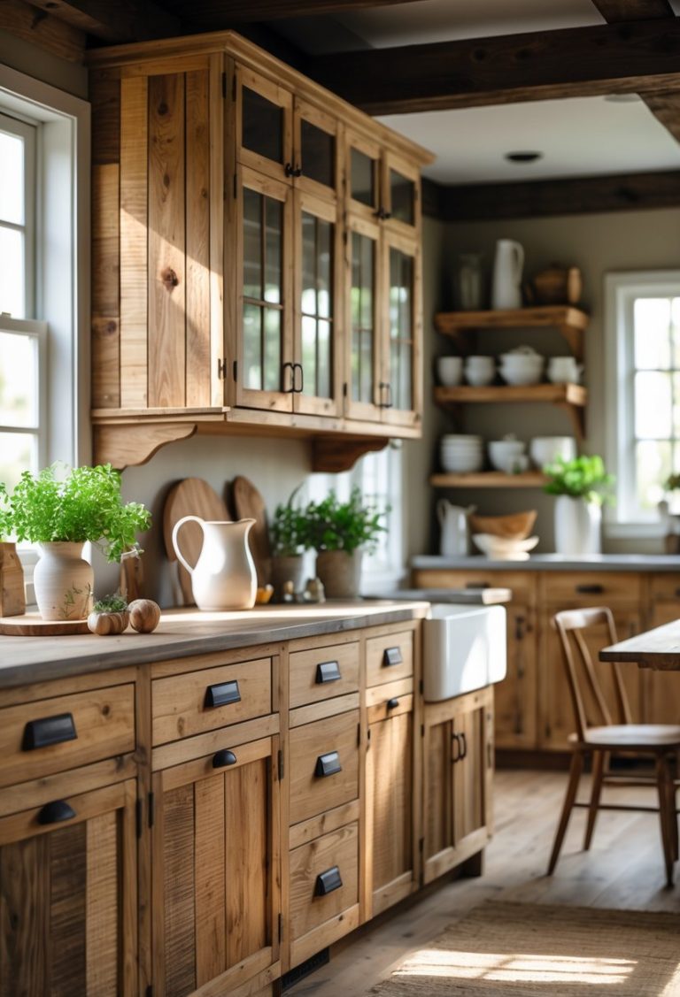 13 Vintage Farmhouse Kitchen Ideas for Timeless Rustic Charm - Homiloft