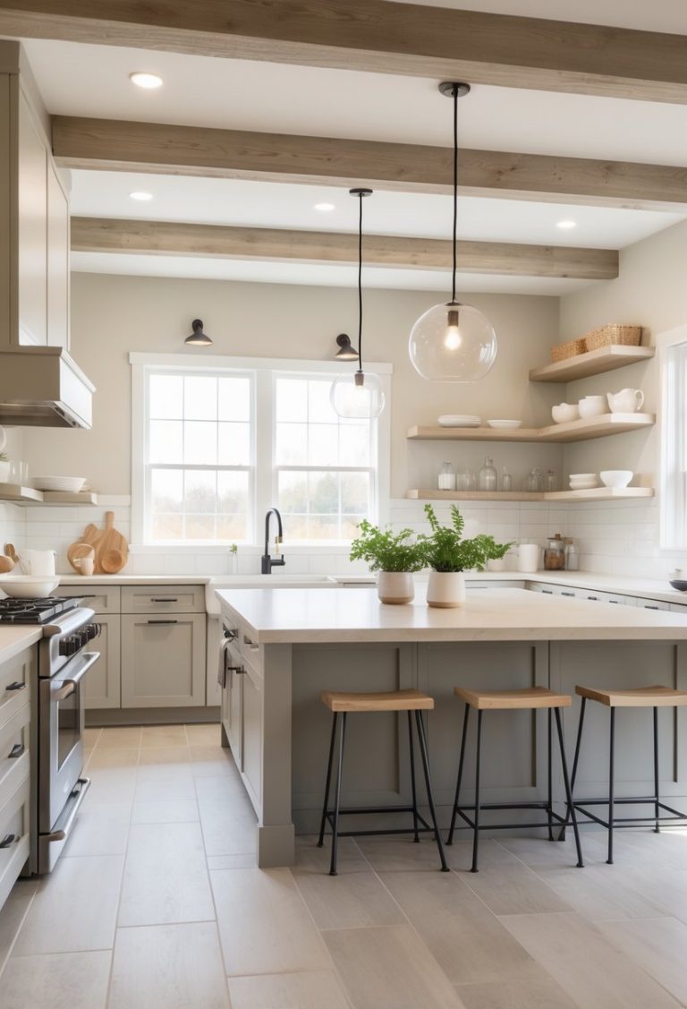 15 Modern Farmhouse Kitchen Ideas That Elevate Style and Functionality ...