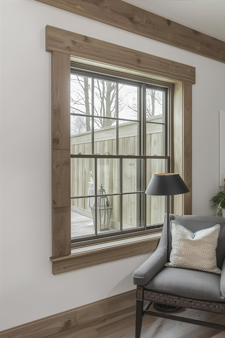 17 Farmhouse Window Trim Ideas for Classic and Modern Homes - Homiloft