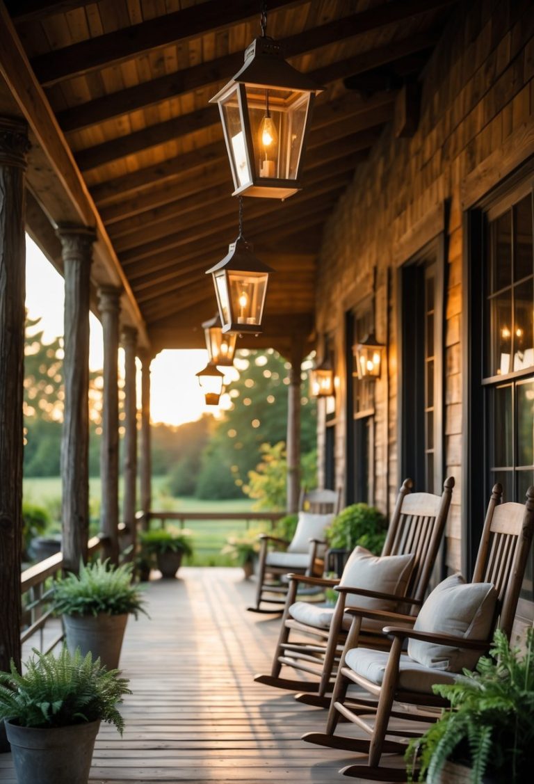 15 Farmhouse Porch Ideas to Enhance Your Outdoor Living Space - Homiloft
