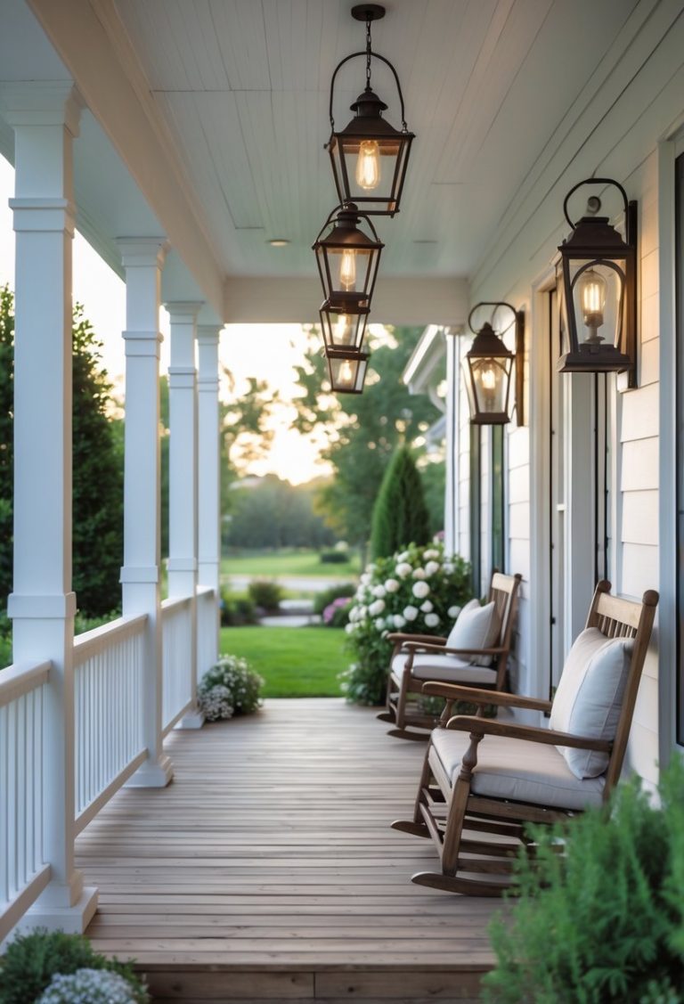 15 Modern Farmhouse Front Porch Ideas to Welcome Guests in Style - Homiloft