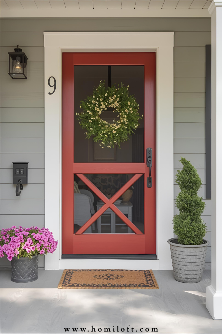 15 Timeless Farmhouse Screen Door Ideas (For Porches, Pantries & More ...