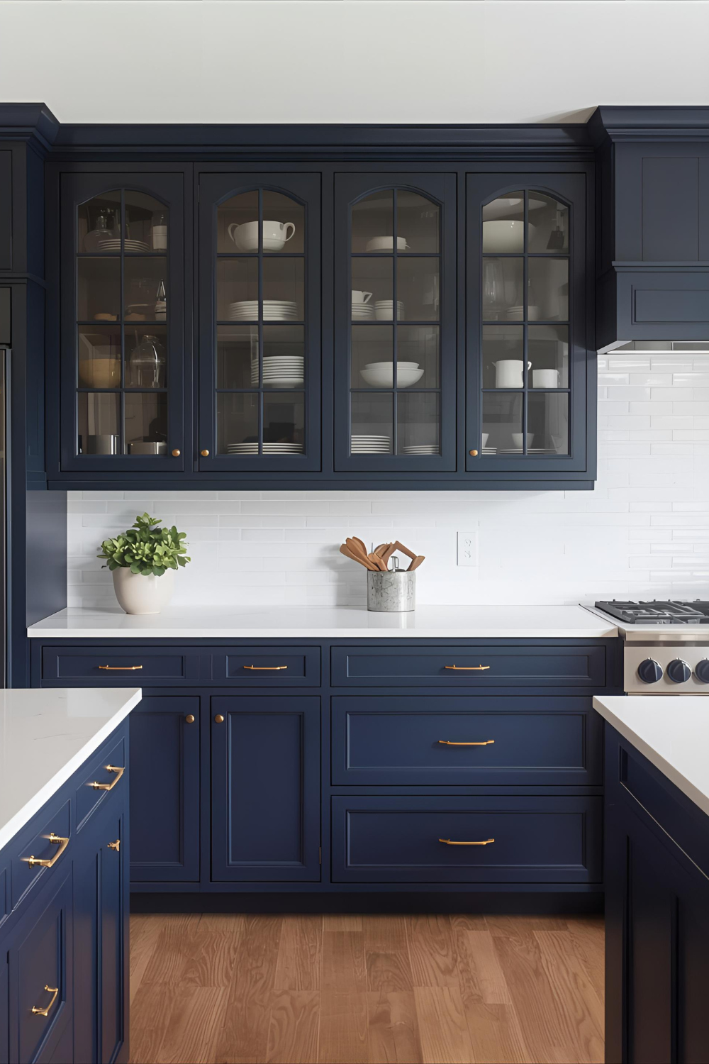 17 Blue Farmhouse Kitchen Cabinet Ideas That Feel Fresh and Timeless ...