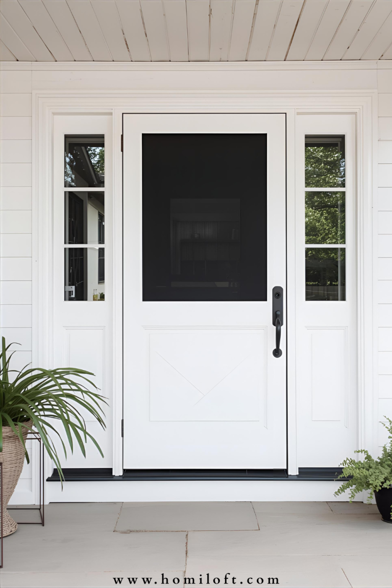 15 Timeless Farmhouse Screen Door Ideas (For Porches, Pantries & More ...