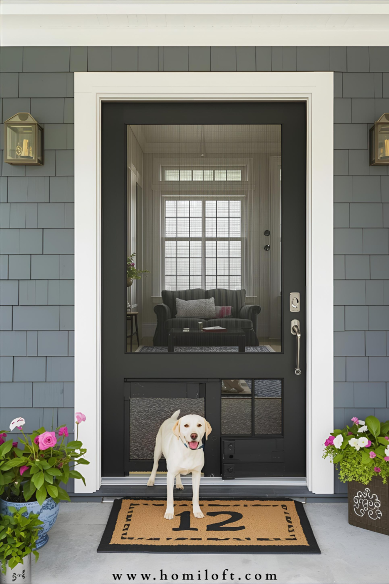 15 Timeless Farmhouse Screen Door Ideas (For Porches, Pantries & More ...