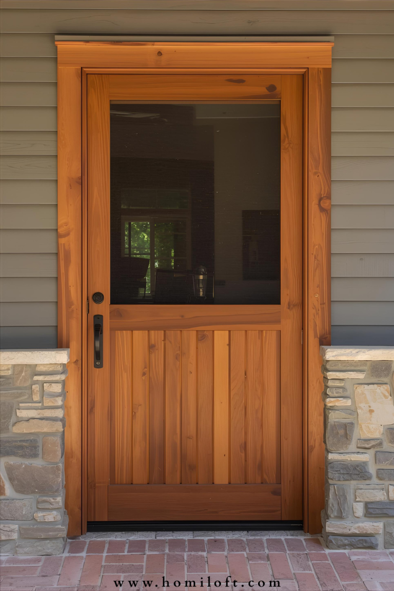 15 Timeless Farmhouse Screen Door Ideas (For Porches, Pantries & More ...