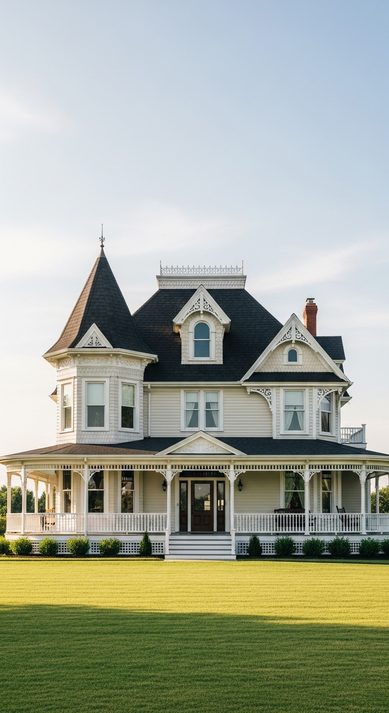17 Stunning Victorian Farmhouse Exterior Designs - Homiloft
