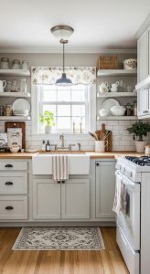 15 Small Farmhouse Kitchen Ideas That Maximize Style & Space - Homiloft